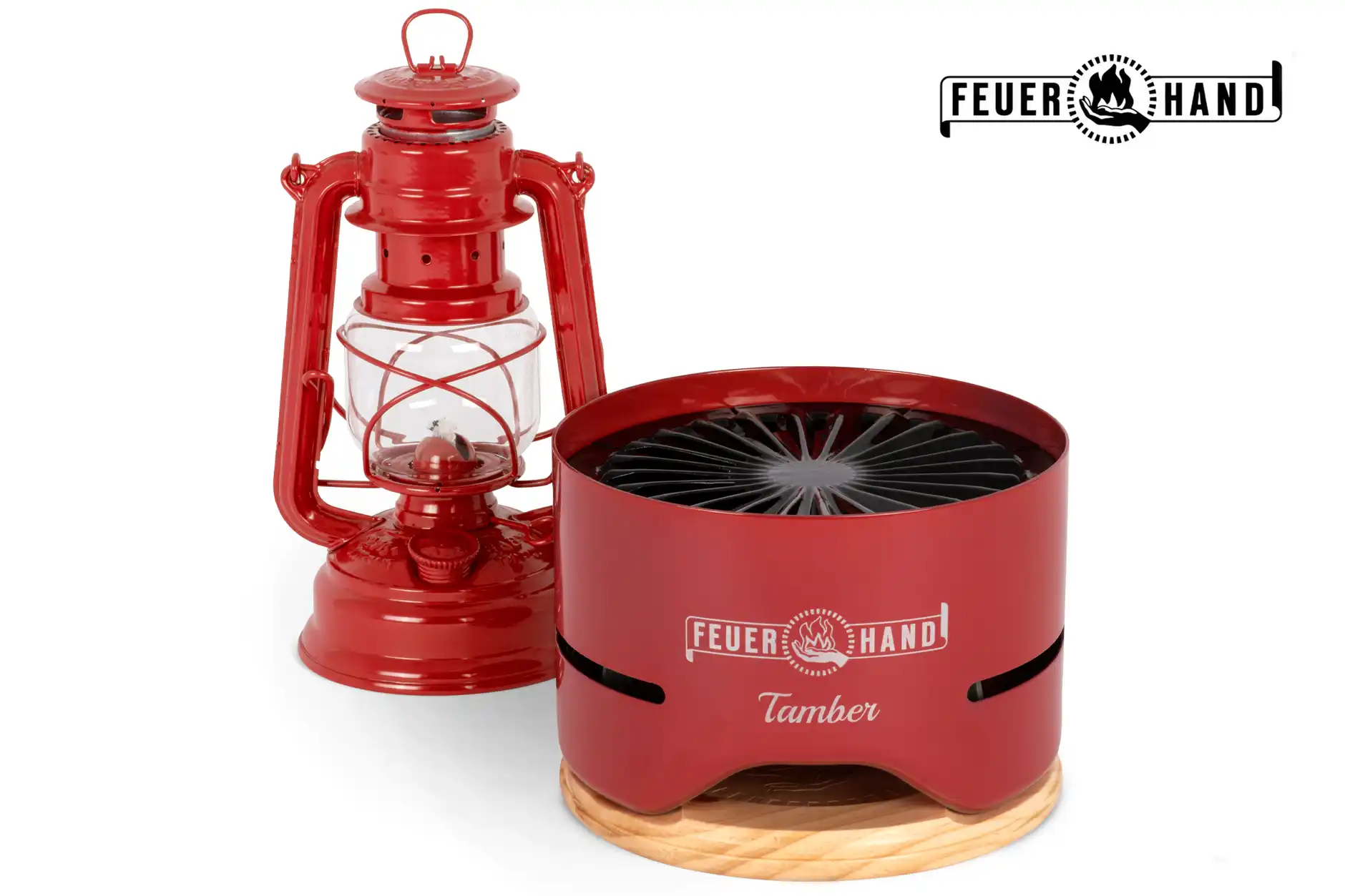 Win a Table Top Grill and Hurricane Lantern from Feuerhand